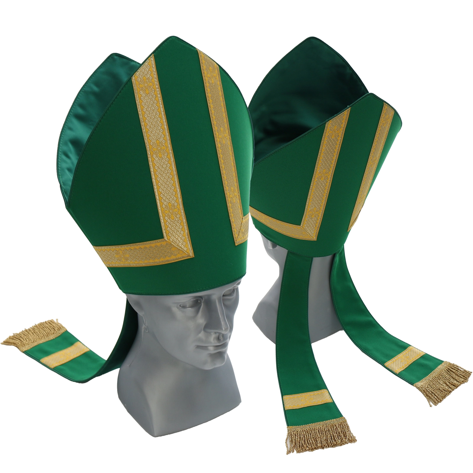 Mitra M15-Z verde | TODOS LOS PRODUCTOS \ Mitras | Ornaty.net: alby ...