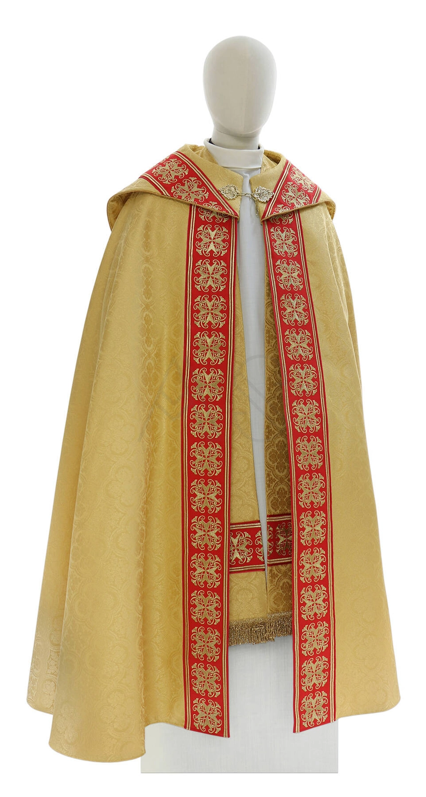 Semi Gothic Cope KY555-GC25p gold/red \ unlined | ALL PRODUCTS \ COPES ...