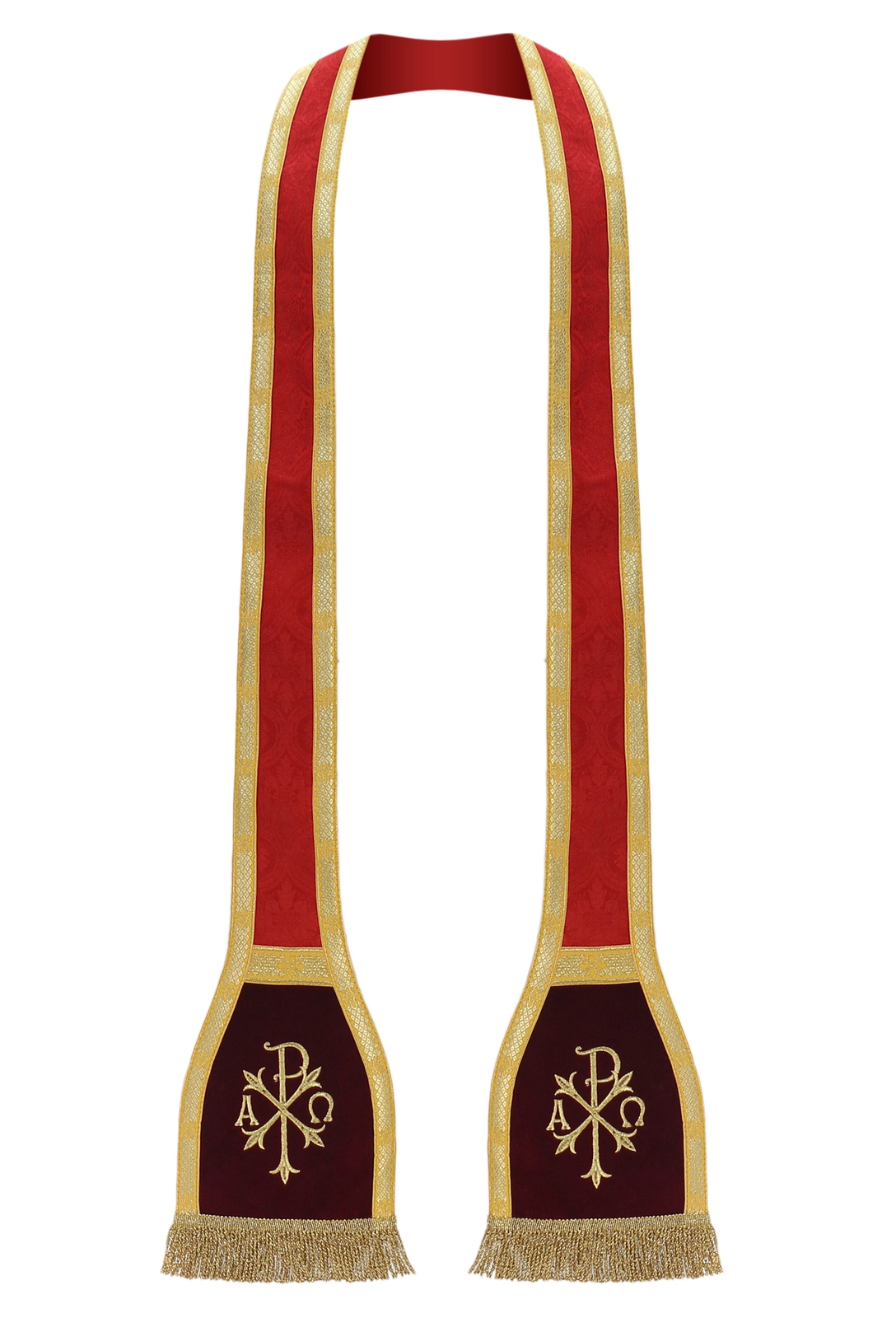 Roman stole SH13-AC25 red | ALL PRODUCTS \ STOLES \ Roman Stoles ...