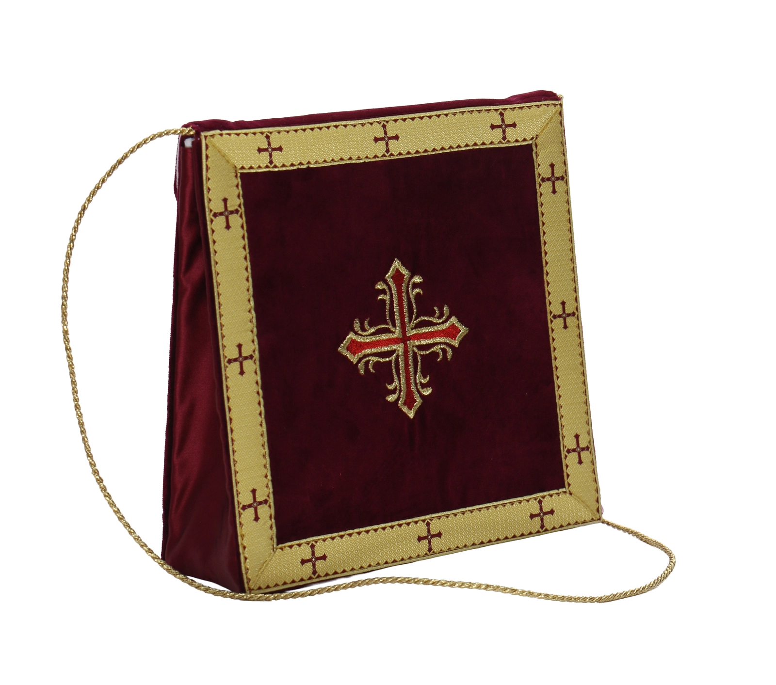 Sick Call Communion Burse with Cord BURCH784-A dark red | ALL PRODUCTS ...