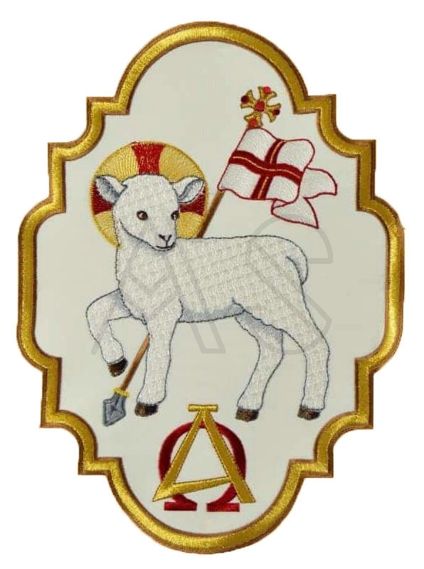 Embroidered Applique "Lamb" | ALL PRODUCTS \ OTHERS \ Emblems | Ornaty ...