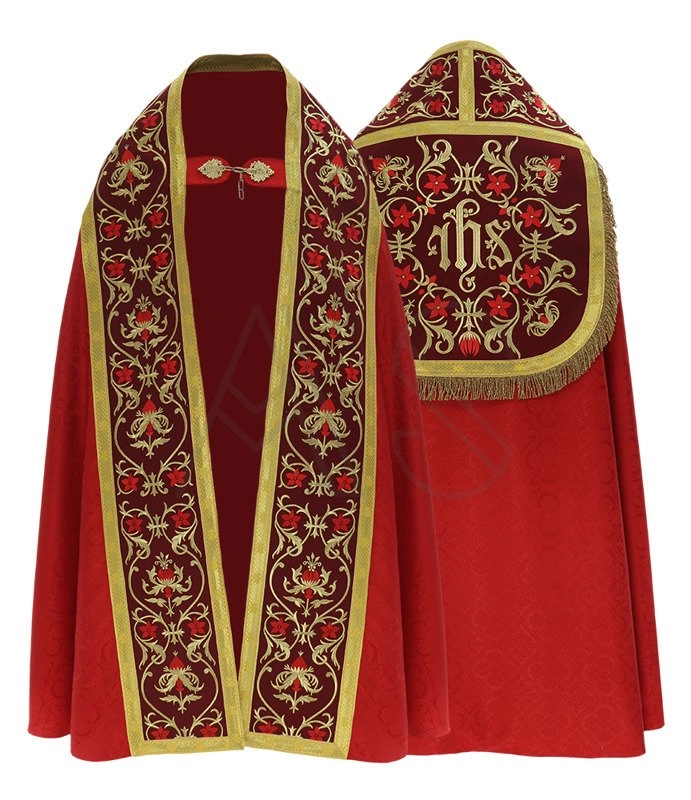 Roman cope KT701-C25h23 red | ALL PRODUCTS \ COPES \ Roman Copes ...